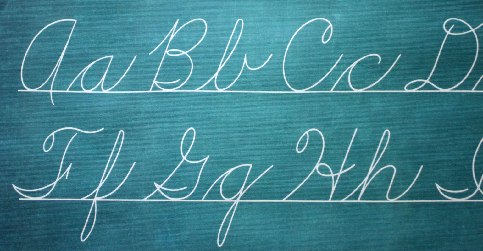 The case for cursive - MSU Denver RED