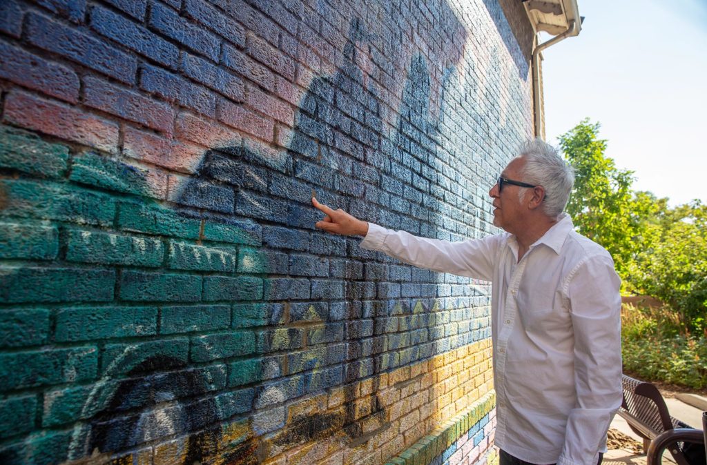 Denver artist Carlos Frésquez sees historic painting preserved - MSU ...