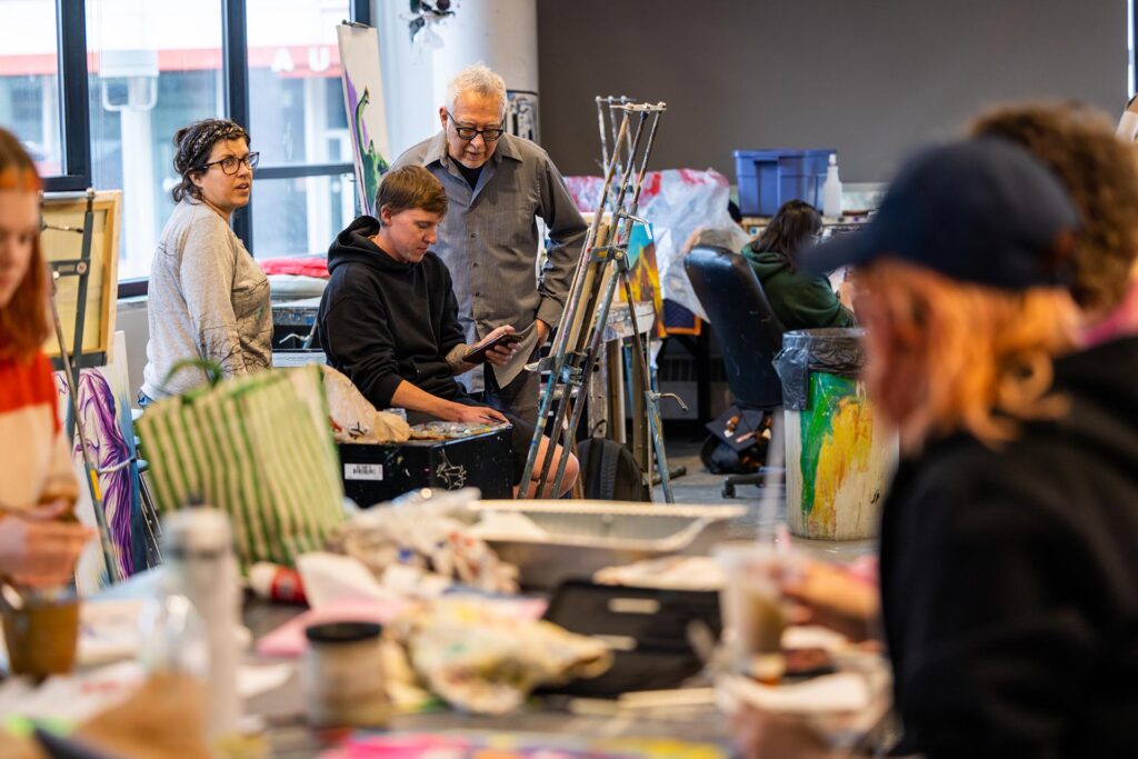 VIDEO: Celebrated artist Carlos Frésquez leaves the classroom and a ...