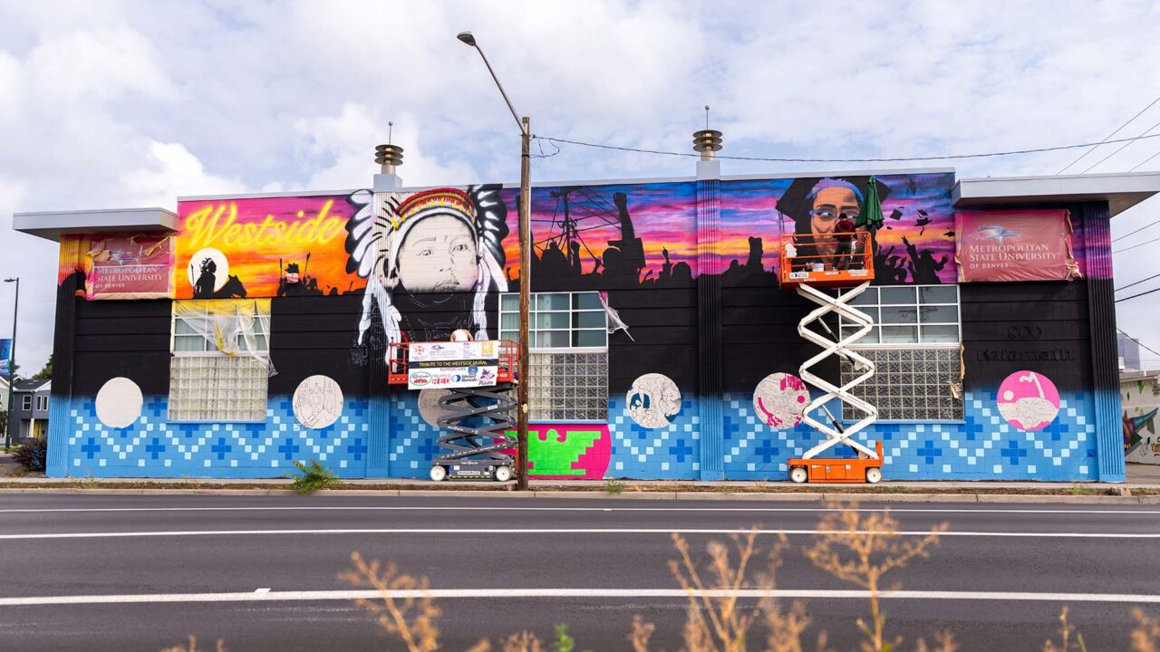 New mural tells Denver’s westside story - MSU Denver RED